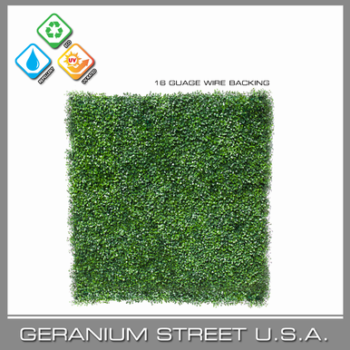 Artificial Boxwood Hedge Sheet 5′ x 7′ | Geranium Street