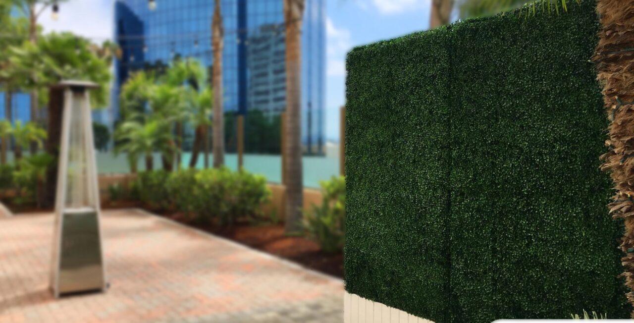 Artificial Boxwood Hedges San Diego | Geranium Street